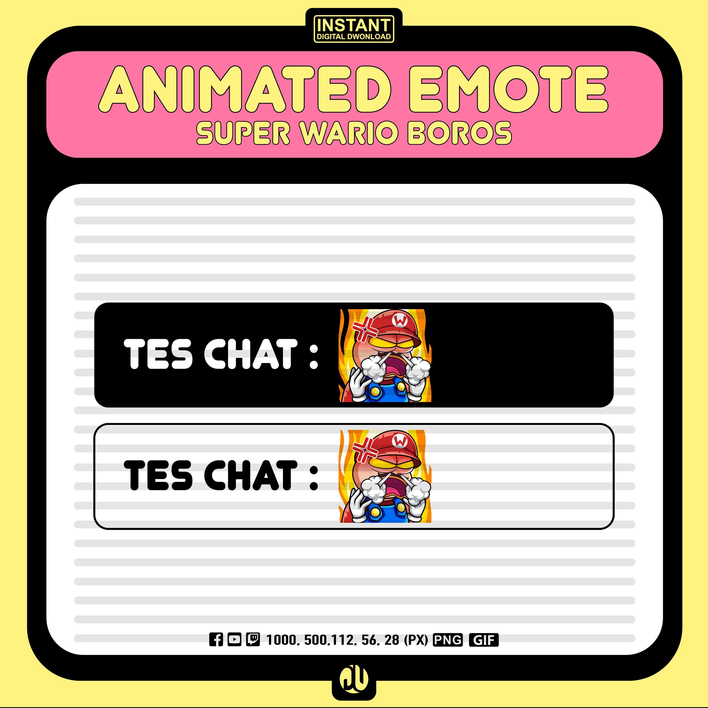 Wario Rage Animated Emote: Retro Gaming Twitch (GIF & PNG) - Etsy