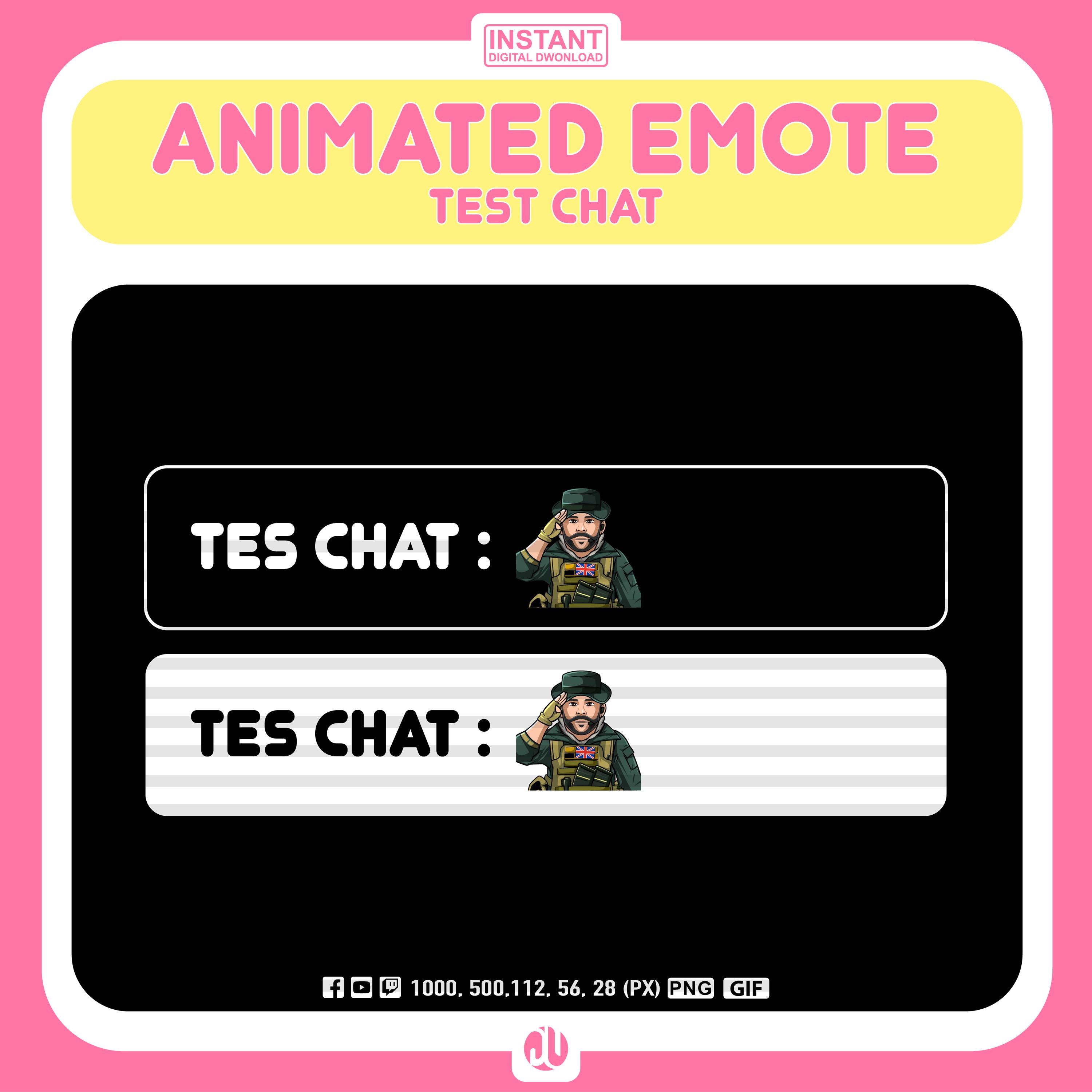 Salute - Tactical Soldier Animated Emote | FPS Streamer GIF | Military ...