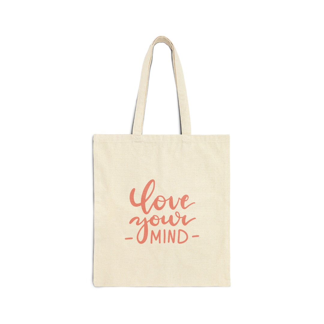 Mental Health Tote Bag, Mental Health Awareness, Self Help, Therapy ...