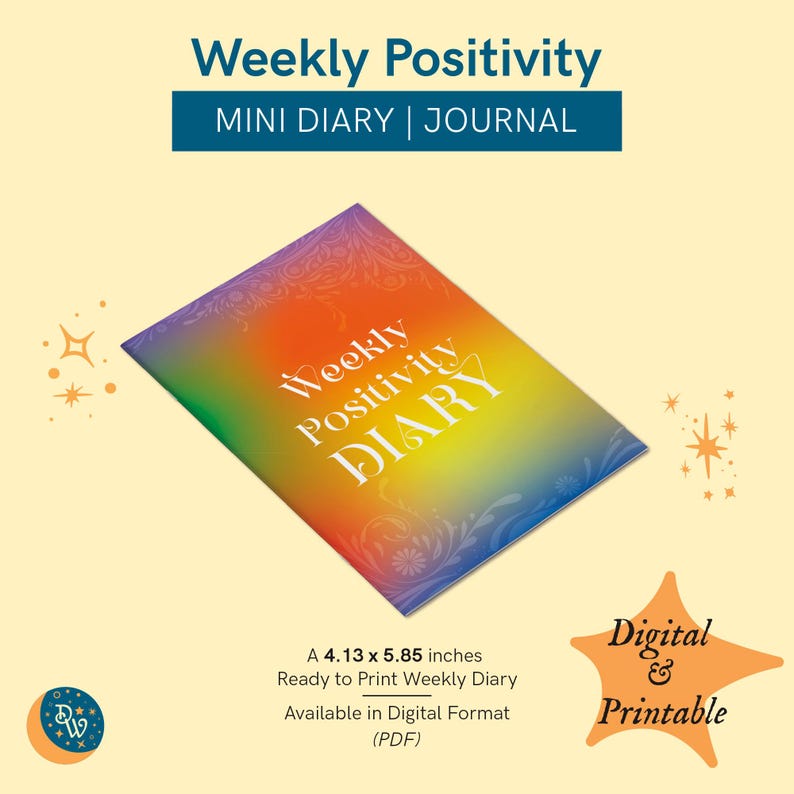 Self Care Planner Therapy Journal, Weekly Planner Floral Notebook, Daily Journaling Gift Booklet ...