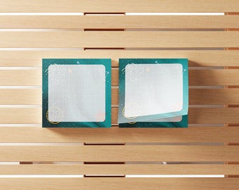 The Galaxy Space-themed 3x3 or 4x6 Post-it® Note Pads - Etsy