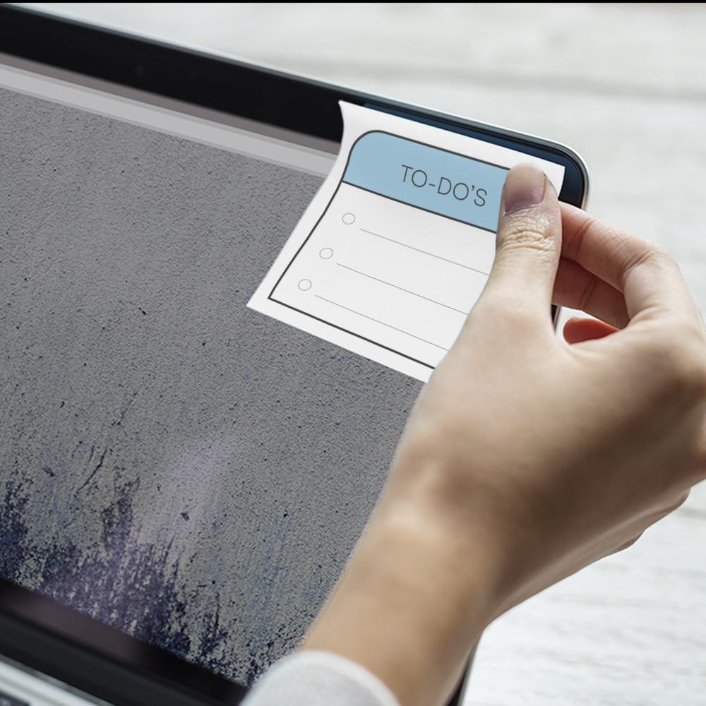 Printable Digital Note Pad, Instant Download 3x3 Notepad, Cute Office ...