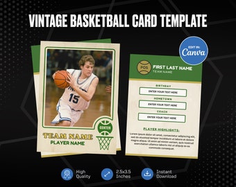 MMA Trading Card Canva Template, Create Your Own Customizable Sports ...