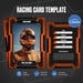 Racing Card Canva Template, Personalized DIY Motorsport Card Creator ...