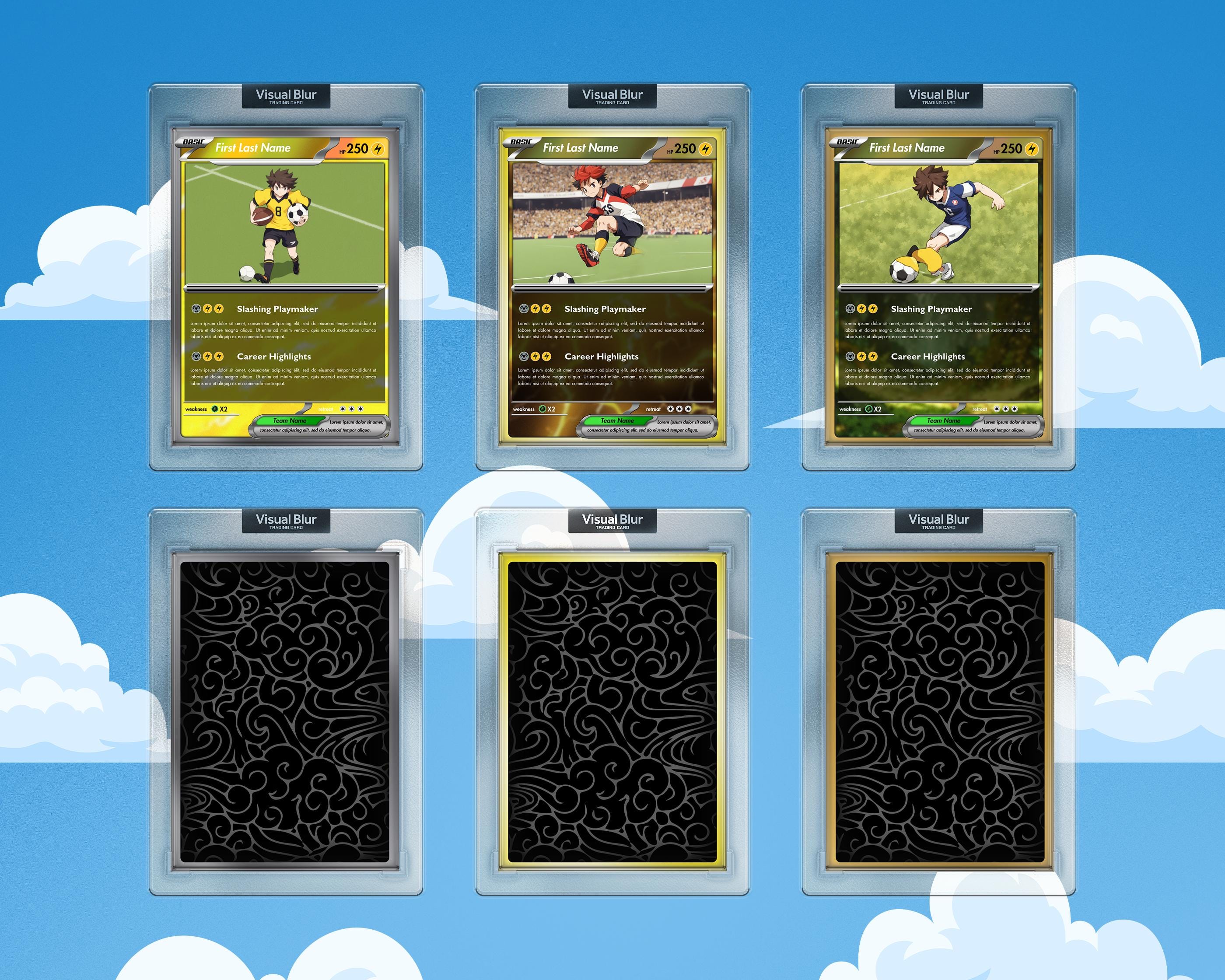 Tcg Card Template, Pokeman Custom Card, Create Your Own Customizable ...