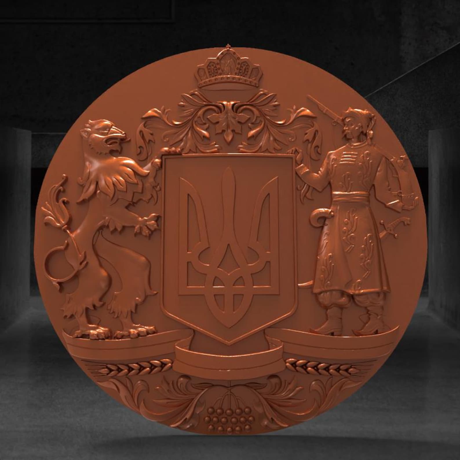 3d Relief STL FILE Ukraine for 3D Printing and CNC Router, 3d Print Stl ...