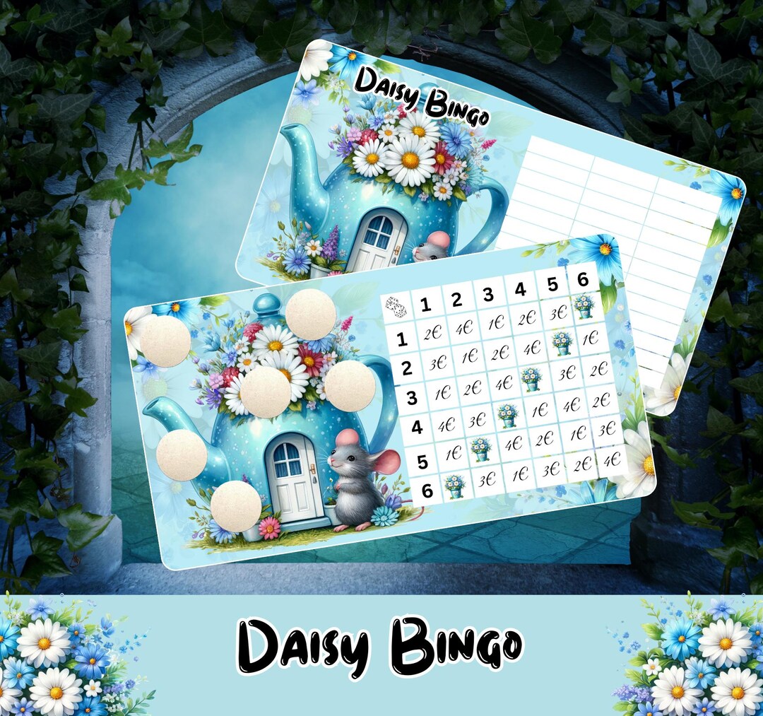 Daisy Bingo/savings Challenge/envelope Method/a6 Binder - Etsy
