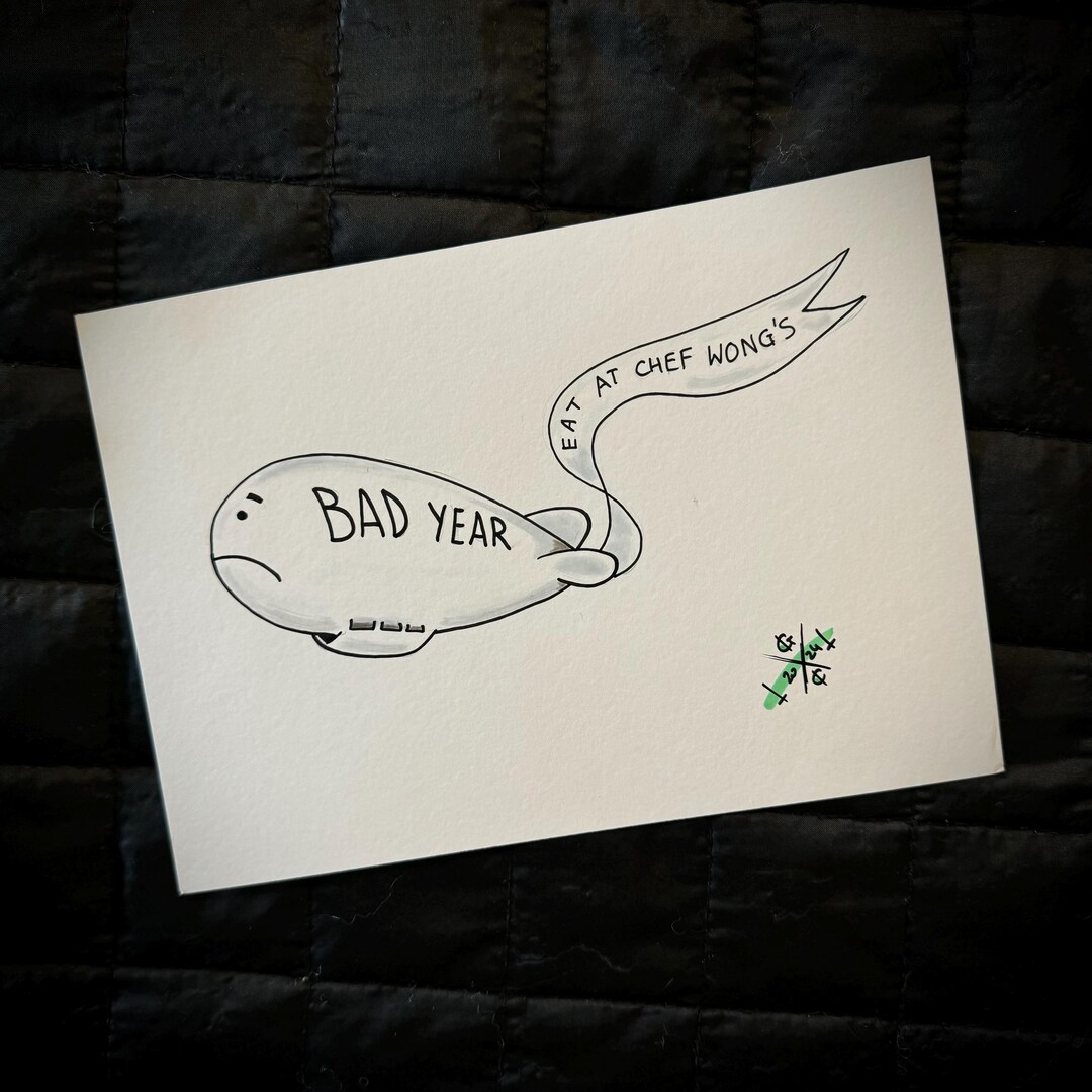 Dookie Bad Year Blimp One-off Hand-drawn Custom Sketches - Etsy