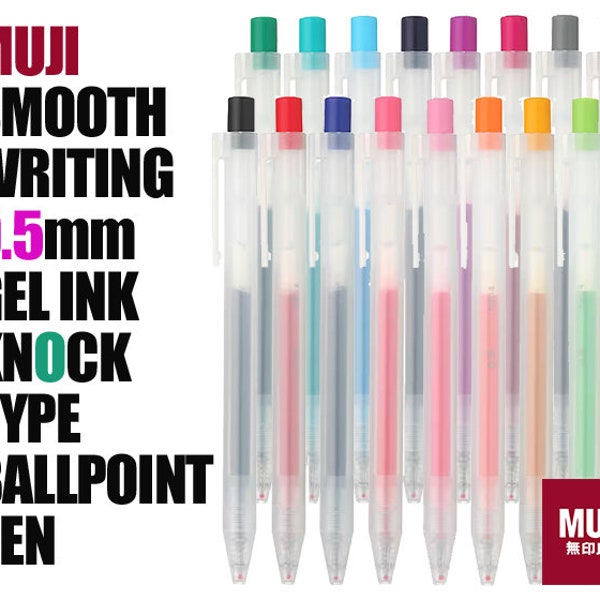 Muji Pens - Etsy