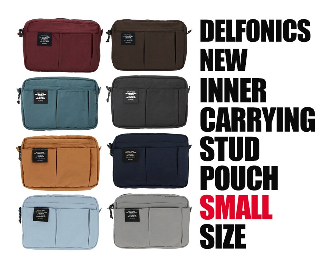 Delfonics Inner Carrying Stadt Pouch Small Size, 10 Pockets, Stationery ...