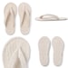 MUJI JAPAN Cotton Room Sandals With Thongs, Flip Flop Type Slippers ...