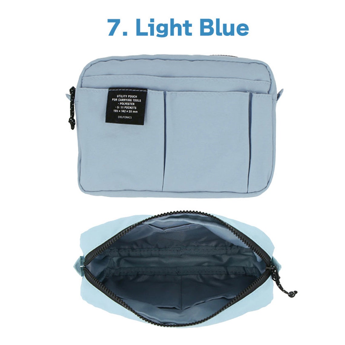 Delfonics Inner Carrying Stadt Pouch Small Size, 10 Pockets, Stationery ...
