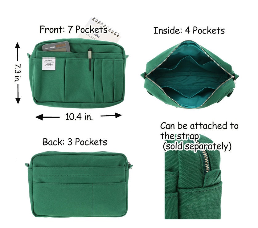 Delfonics Classic Inner Carrying Pouch Medium Size, 14 Pockets ...