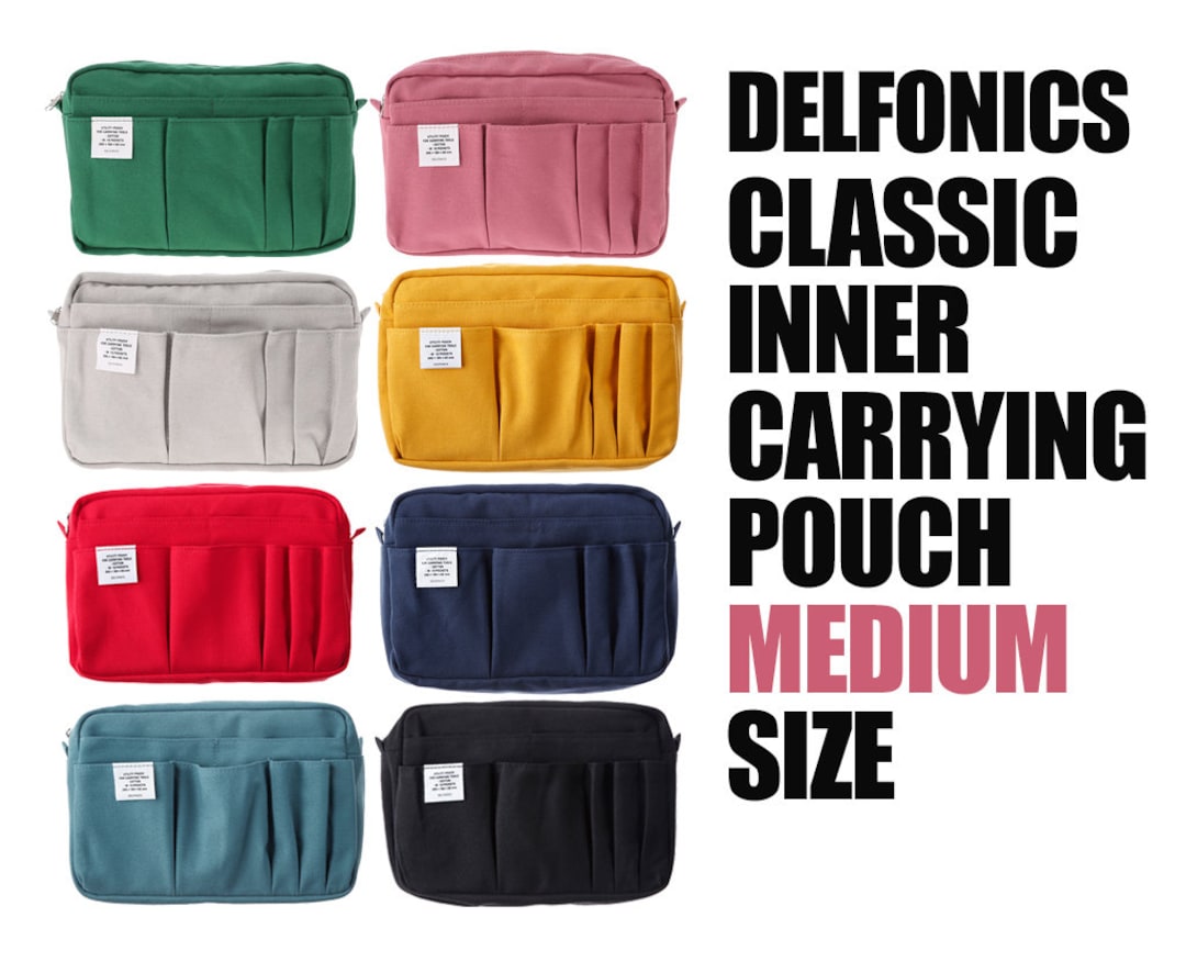 Delfonics Classic Inner Carrying Pouch Medium Size, 14 Pockets ...