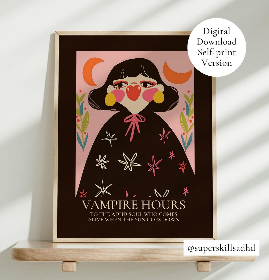Digital Download, Whimsical Matte Vertical Posters, Artistic Decor ...