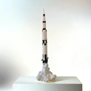 Desk Lamp Rocket Lamp – Saturn V Launch Lighting for a Creative Boost ...
