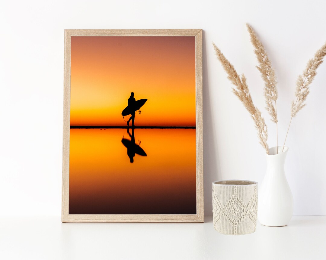 Surfer Print / Surfer Frame / Surfer / A5 A4 A3 / Wall Art / Decor ...