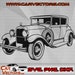 1927 Ford Model A SVG , Ford Model A 1931 , Vector, Illustration ...