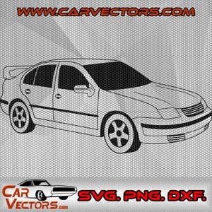 Volkswagen Jetta MK4 SVG, Vw Jetta Iv IV 4 Png, Volkswagen Jetta 4 Gti ...