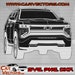 Chevrolet Tahoe 2024 Front SVG, Png, Chevrolet Tahoe Vector Art ...