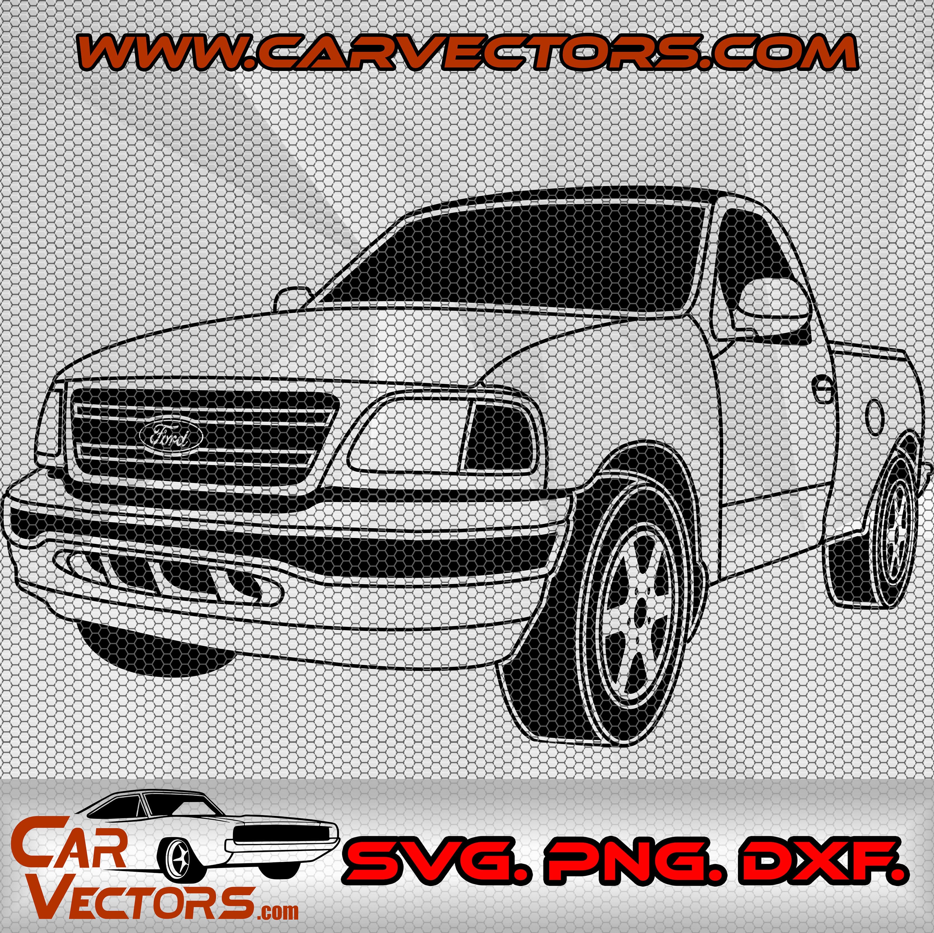 2000 Ford F-150 Pickup Truck SVG, Ford Old Pick up Truck Png, Ford F ...