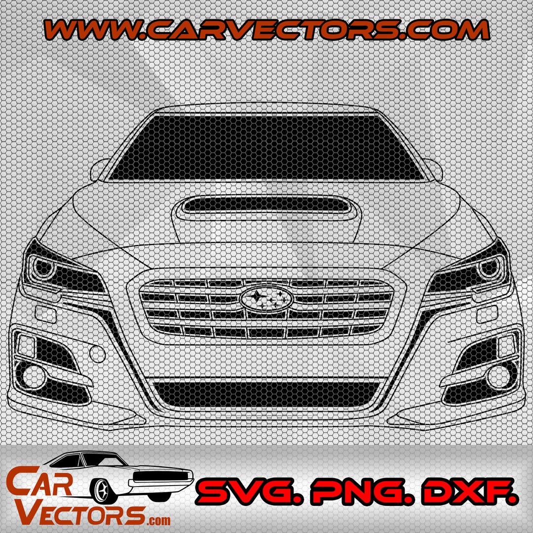 SUBARU Levorg 1st Gen Hatchback Front Side SVG, Subaru Levorg Sti Png ...