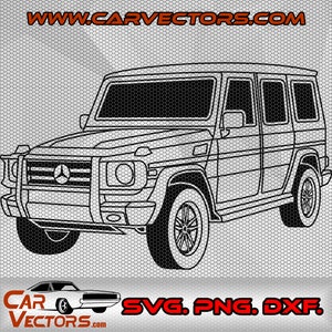 Mercedes G-class 2010 SVG, G Wagon Mercedes Benz Png, Mercedes G Wagon ...