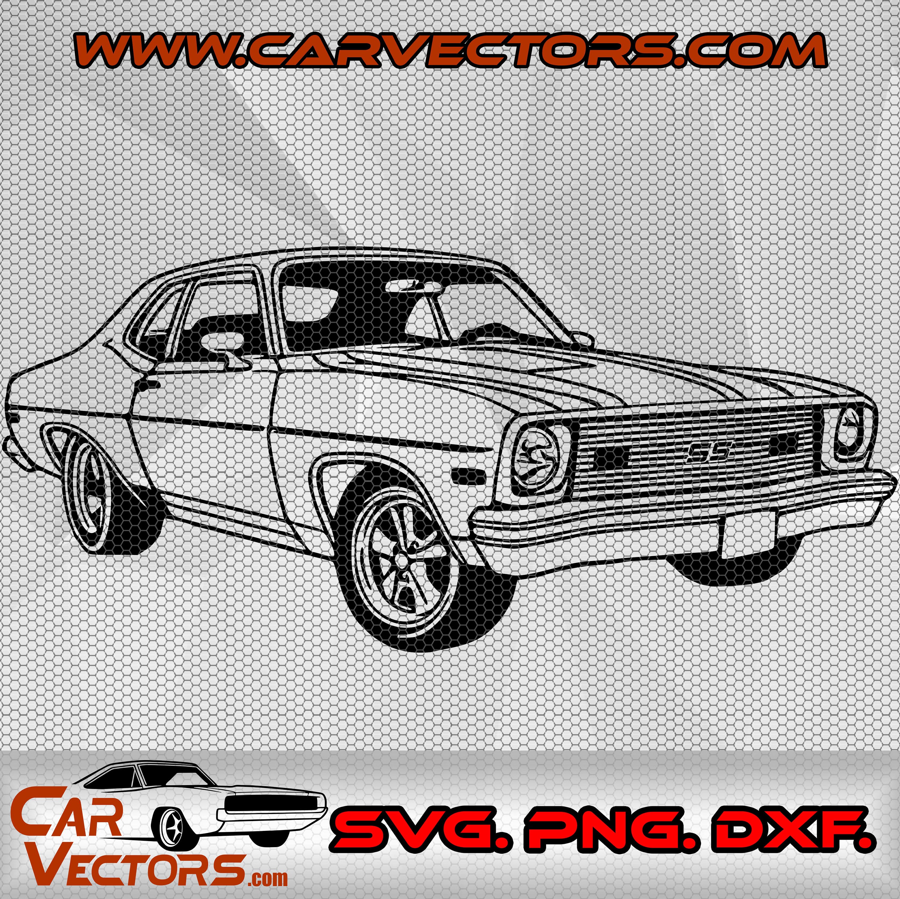 Chevrolet Nova SS 1973 American Muscle SVG, PNG, Vector Art ...