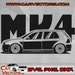 Volkswagen Golf MK4 SVG, Vw Golf Iv IV 4 Png, Volkswagen Golf 4 Gti ...