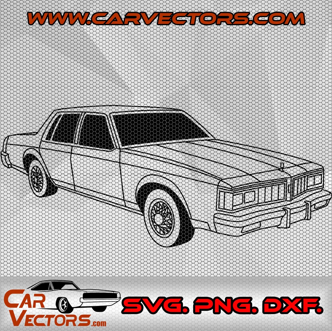 Oldsmobile Delta 88 SVG, PNG, Vector Art Illustration Drawing ...