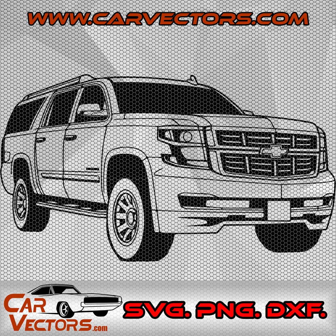 Chevrolet Suburban SVG, Chevy Suburban Png, Chevrolet Suburban Vector ...