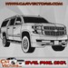 Chevrolet Suburban SVG, Chevy Suburban Png, Chevrolet Suburban Vector ...