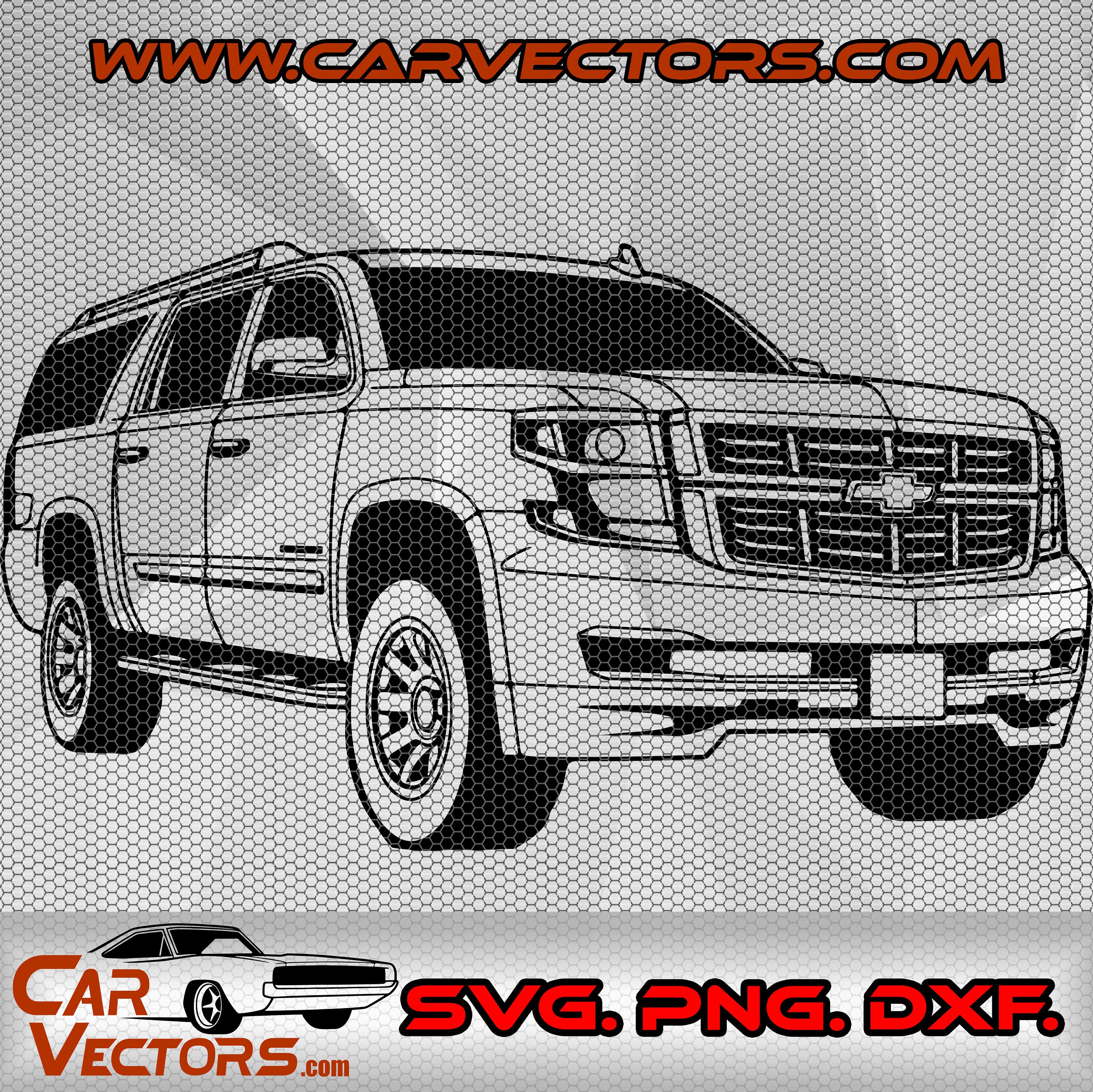 Chevrolet Suburban SVG, Chevy Suburban Png, Chevrolet Suburban Vector ...