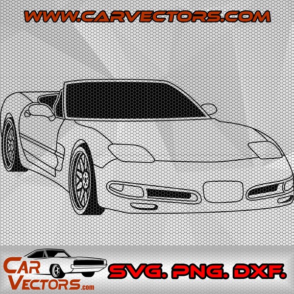 Corvette Svg - Etsy