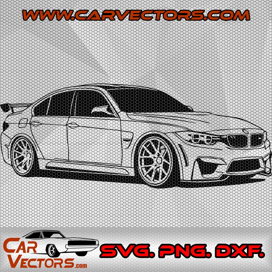 BMW F80 M3 SVG , Bmw M3 Vector, Bmw F80 PNG, Vector Art, Bmw F80 ...