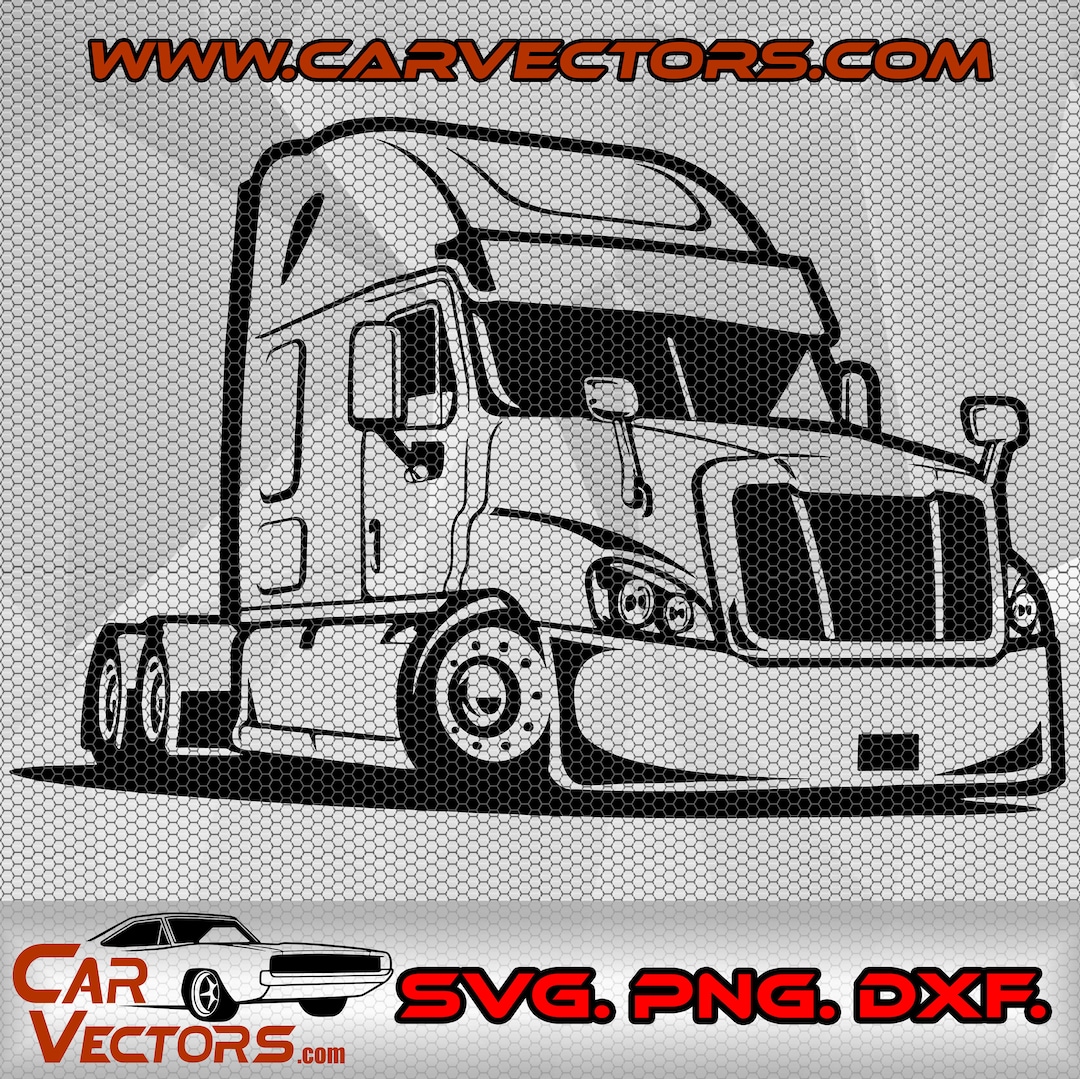 2023 Freightliner Cascadia SVG, Freightliner Cascadia Png, Freightliner ...