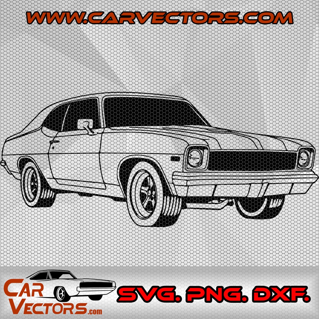 Chevrolet Nova SS American Muscle SVG, PNG, Vector Art Illustration ...