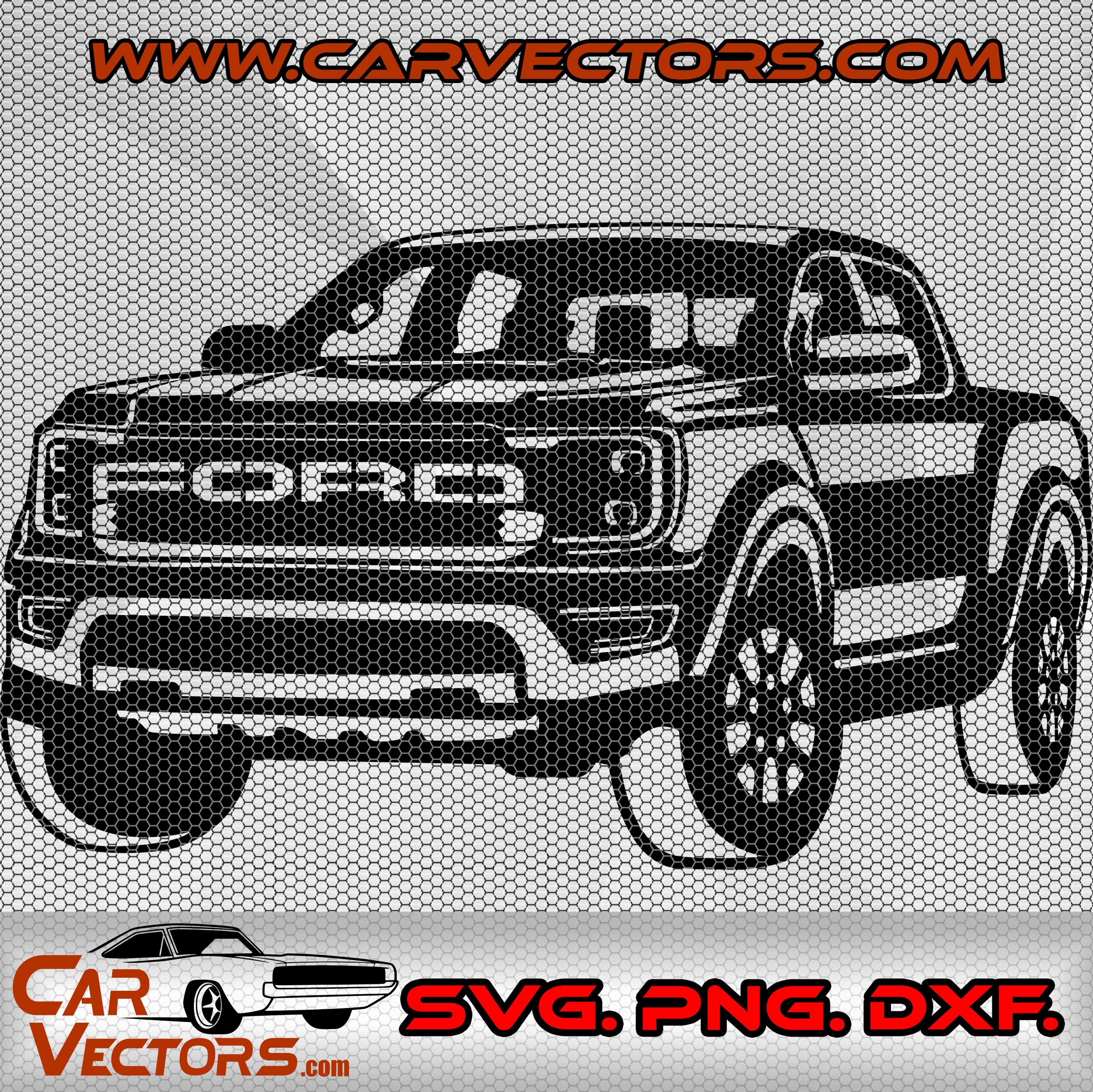 Ford Ranger Raptor SVG Ready to Cut Out Stencil, Cut File, Drawing ...