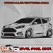Rally Ford Focus SVG, DXF, PNG ,rally Car Svg, Illustration, Ford Focus ...