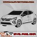 2024 Renault Clio SVG, Renault Clio Png,clio Vector Art, Clio 2024 ...