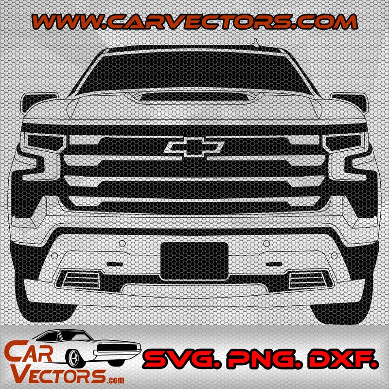 Chevy Silverado Svg Files - Etsy