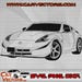 Nissan 370Z Nismo SVG, Vector Art Illustration Drawing, Nissan 370Z ...
