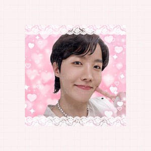Bangtan BTS Pink Girly Purikura KPOP Mailing Stickers Jungkook ...