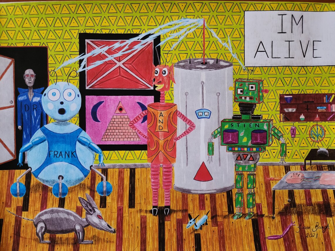 A2 Pencil Art - Etsy