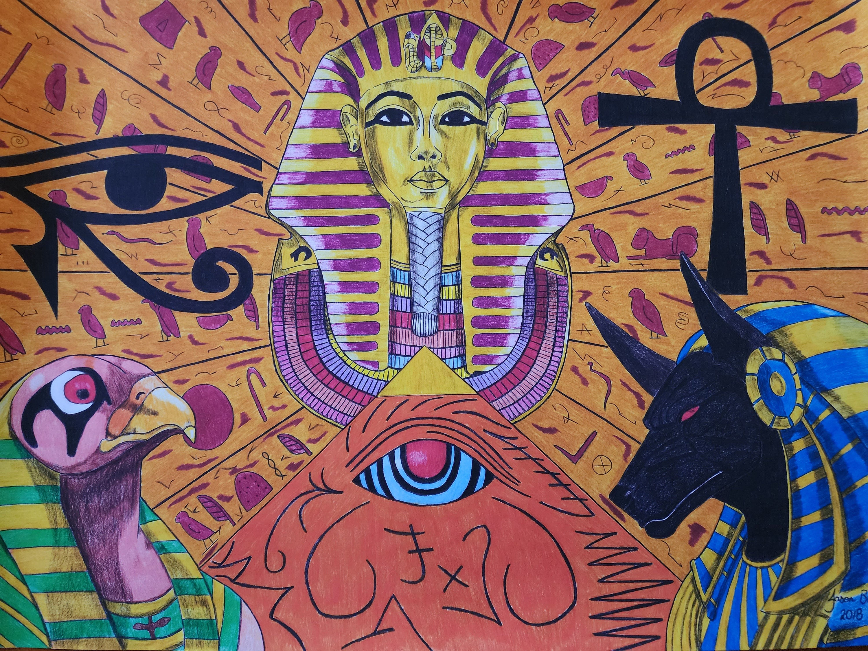 A2 Pencil Art - Etsy