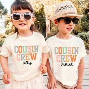Cousin Crew Shirts Kids Big Cousin Shirts Matching Cousin Tshirt New to the Cousin Crew Shirt ...