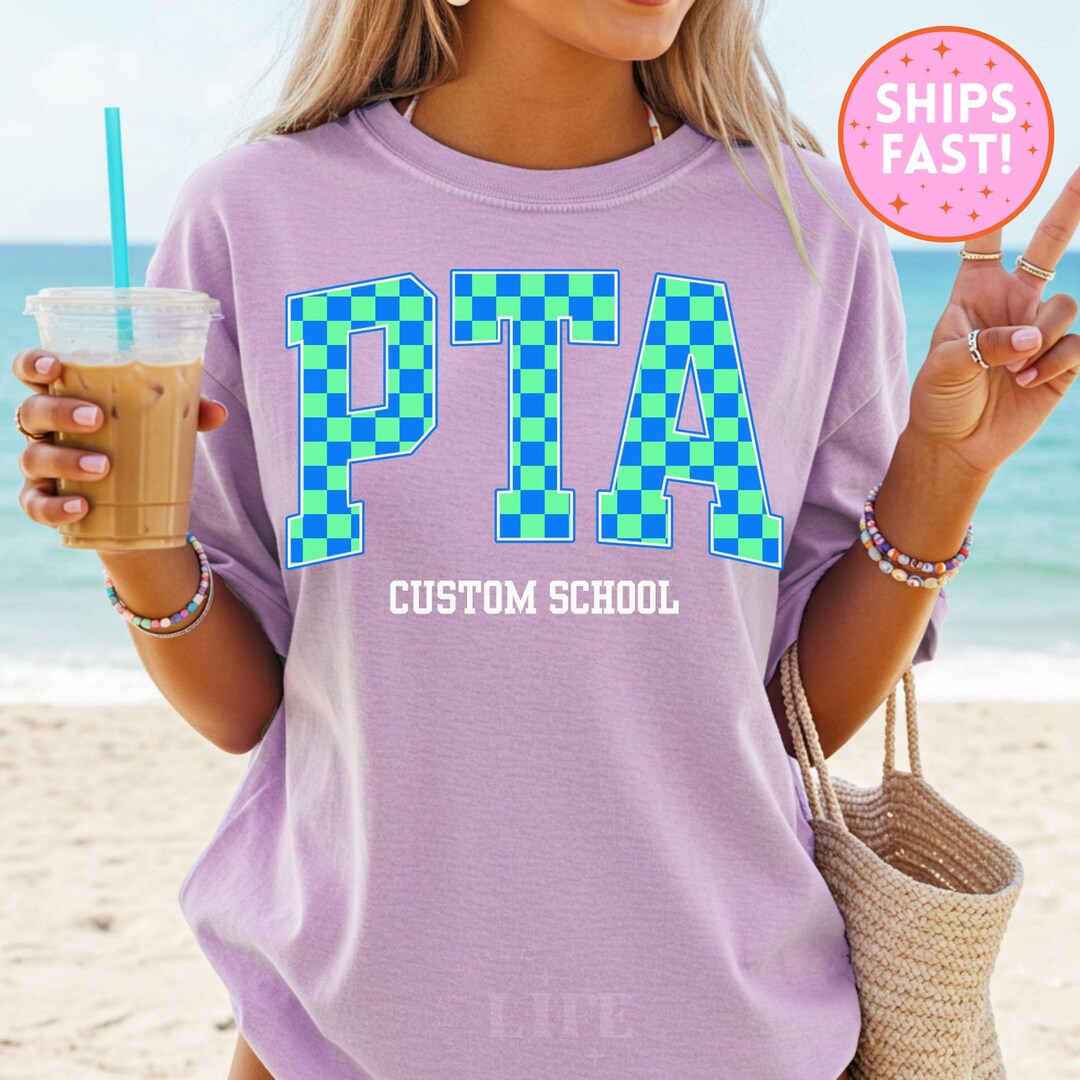 PTA Crew Shirt Custom Parent Teacher Organization Tshirts PTA Board PTA ...