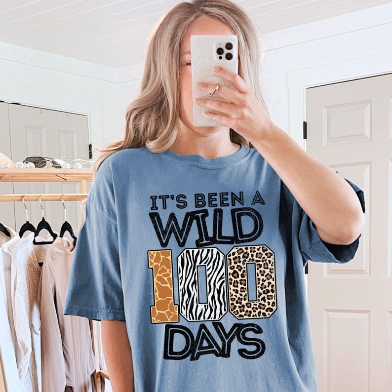 100 Days of School PNG Teacher It's Been A Wild 100 Days SVG Leopard ...