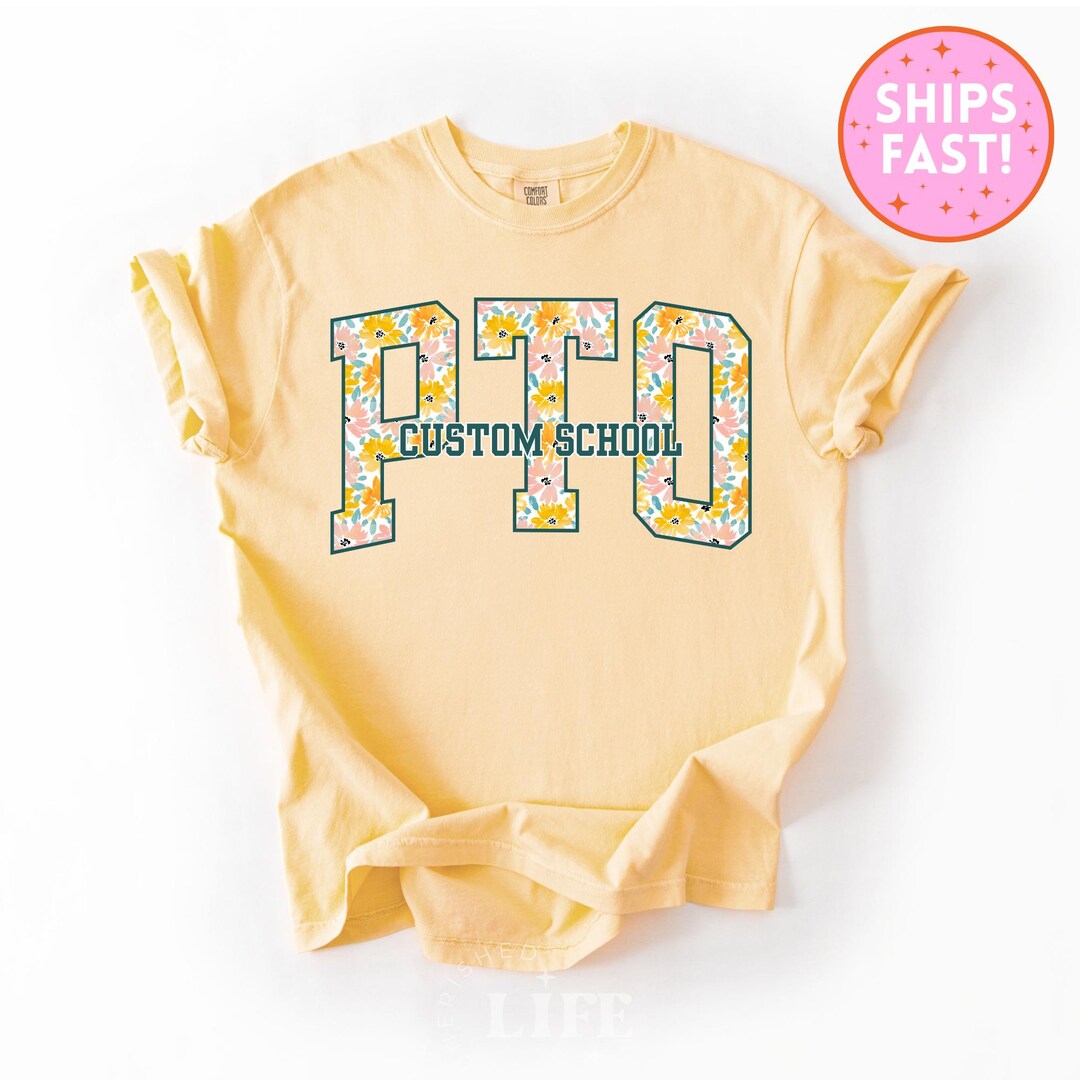 PTO Crew Shirt Custom Parent Teacher Organization Tshirts PTO Board PTO ...