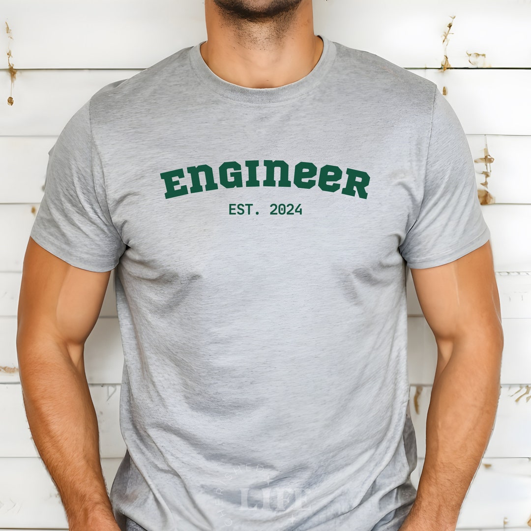 Engineering Shirt Gift for Graduate 2024 Engineering Student Graduation ...